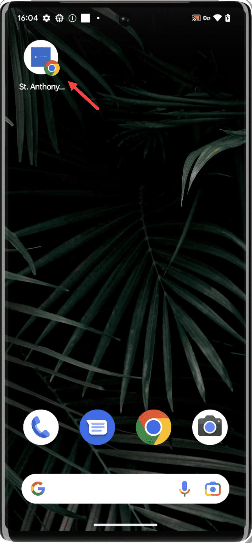 Installing Shrine App - St. Anthony Shrine